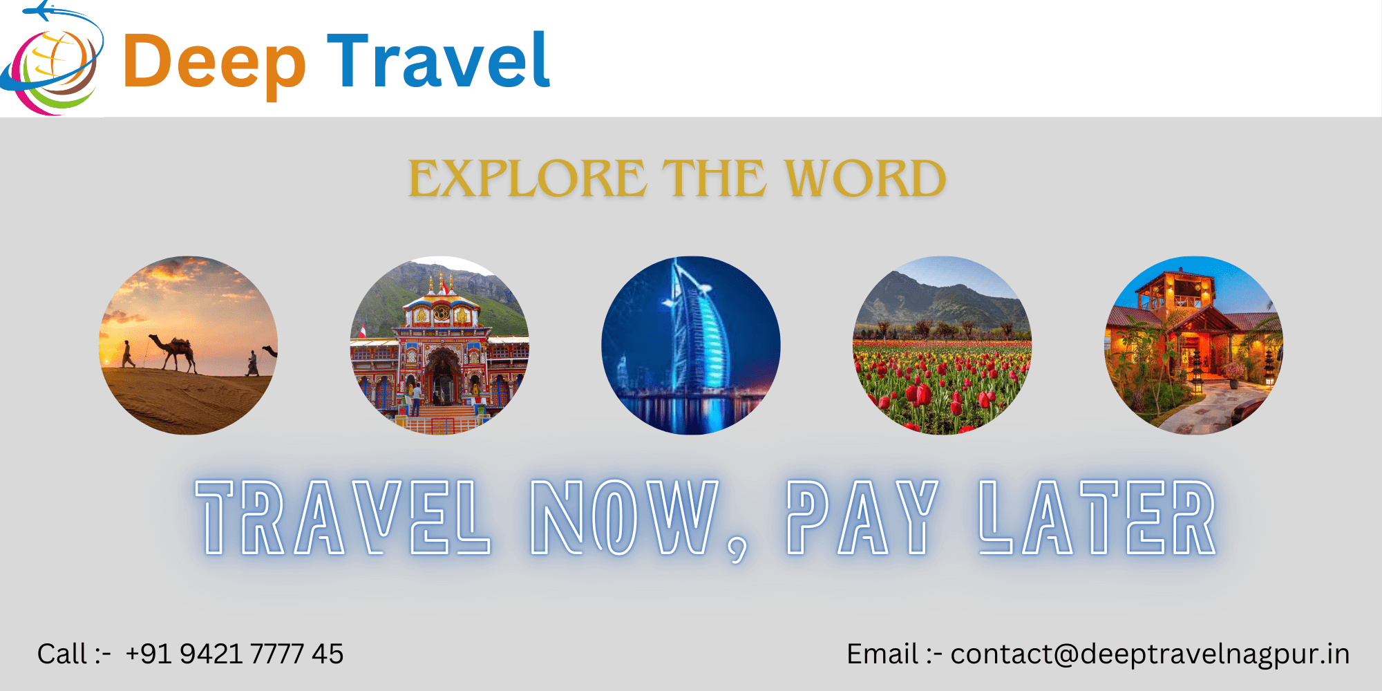 Pay Later – Deep Travel Nagpur